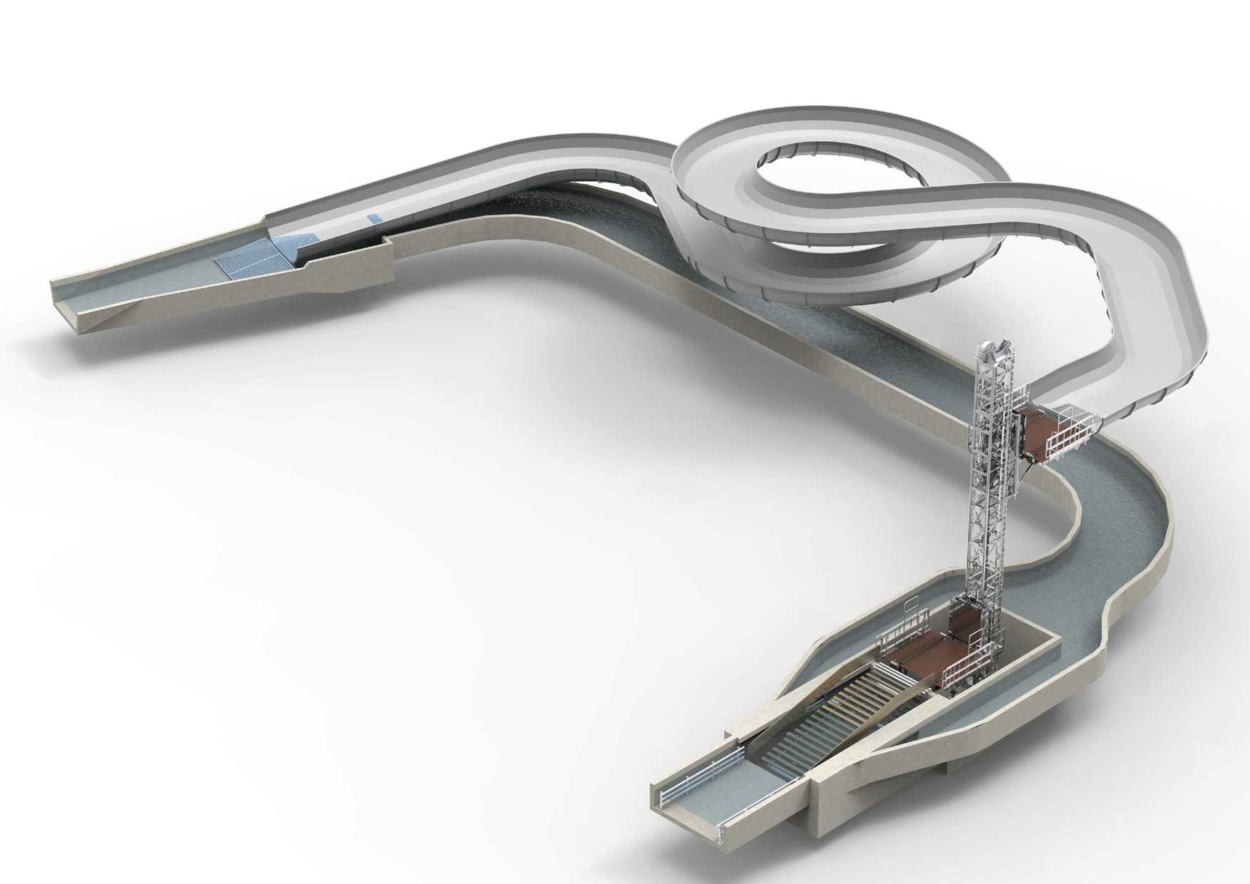 Intamin stellt neue Elemente für seine Water-Rides vor