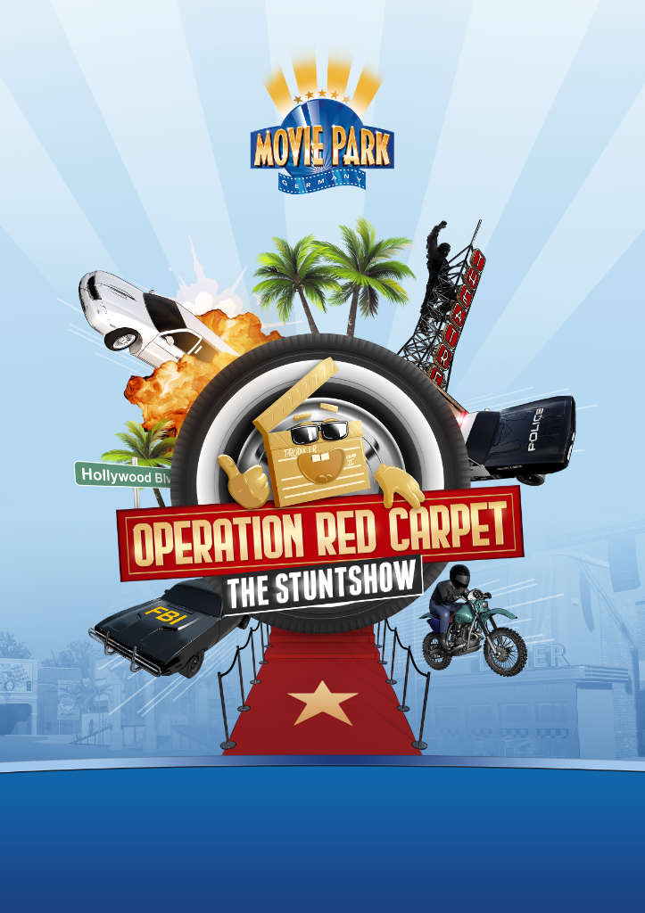 Movie Park Germany Neuheit 2023 - "Operation Red Carpet"